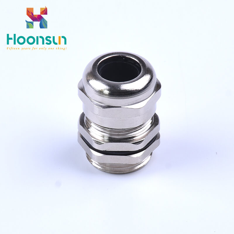 nickel plated brass waterproof metal cable gland ip68 m16 - Zhejiang ...