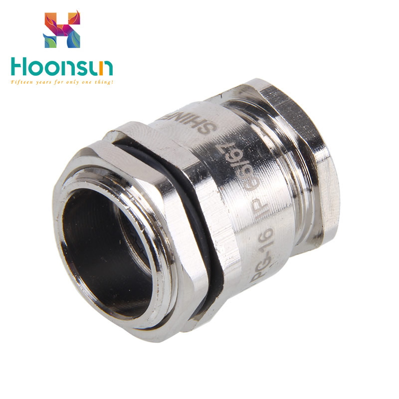 waterproof ip68 single compression type brass cable gland - Zhejiang ...